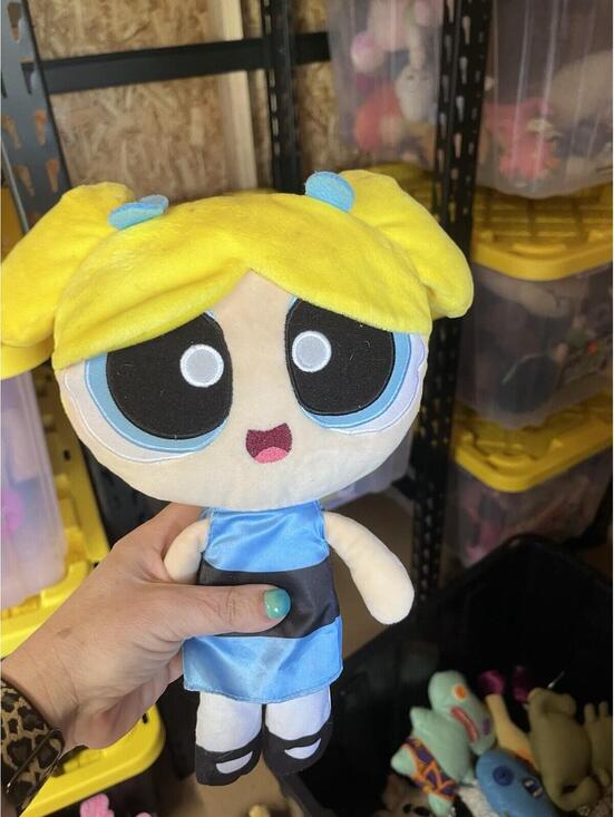 Spin Master | Toys | Powerpuff Girls Talking Bubbles 2 Plush Spin ...